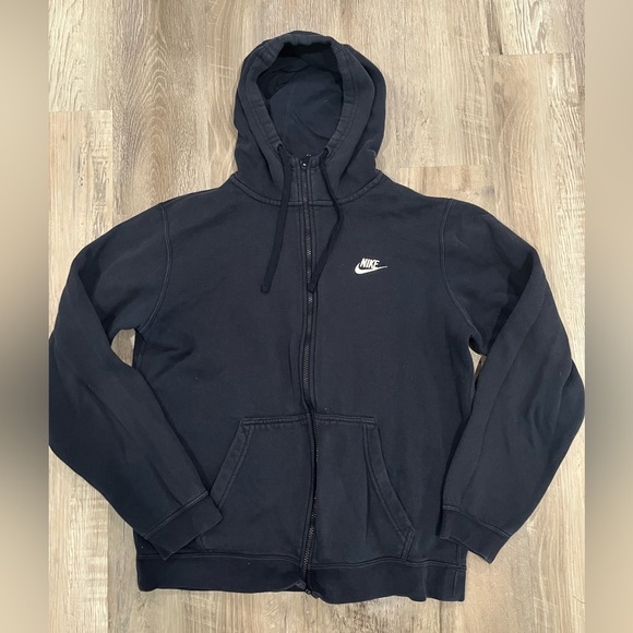 Nike | Sweaters | Nike Zip Up Hoodie Jacket Tech Mens Navy Blue | Poshmark
